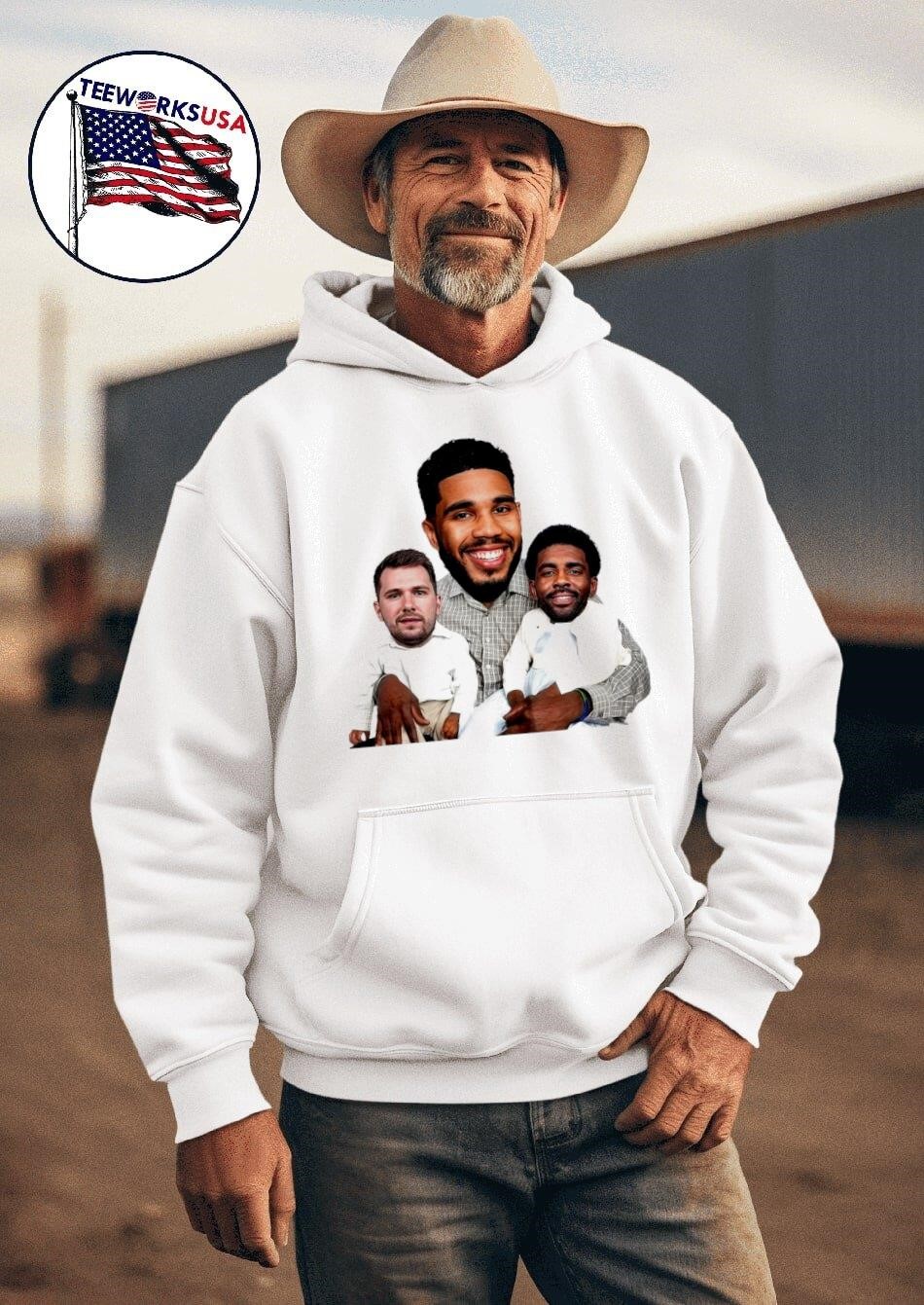 Jayson Meme Jayson Tatum With Adopted Sons Kyrie Irving And Luka