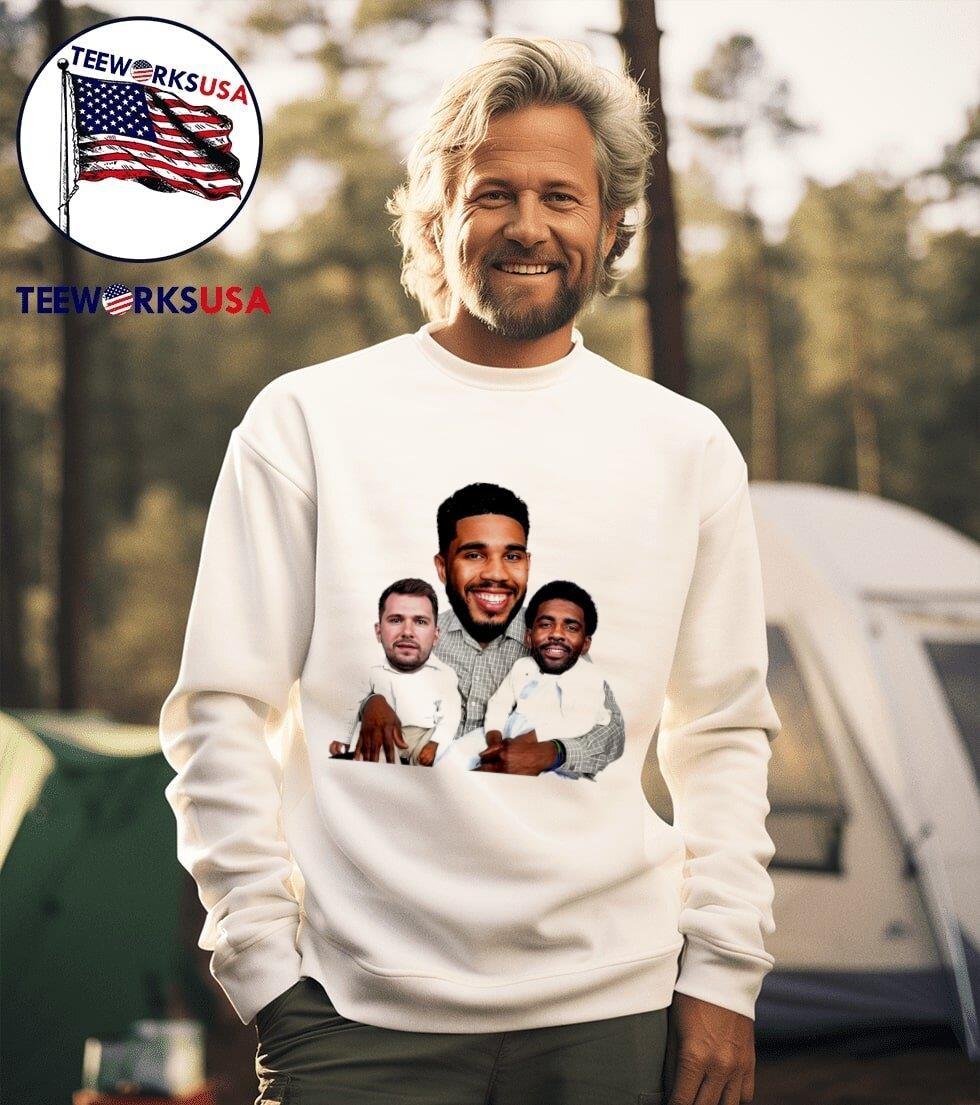 Jayson Meme Jayson Tatum With Adopted Sons Kyrie Irving And Luka