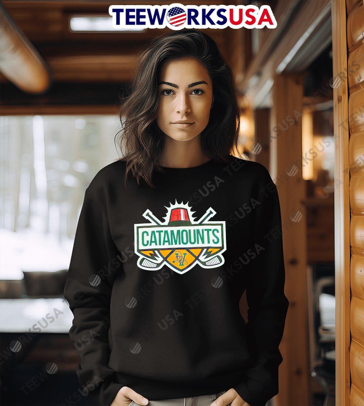 Vermont Catamounts Logo Vintage University Of Vermont "Charlie"