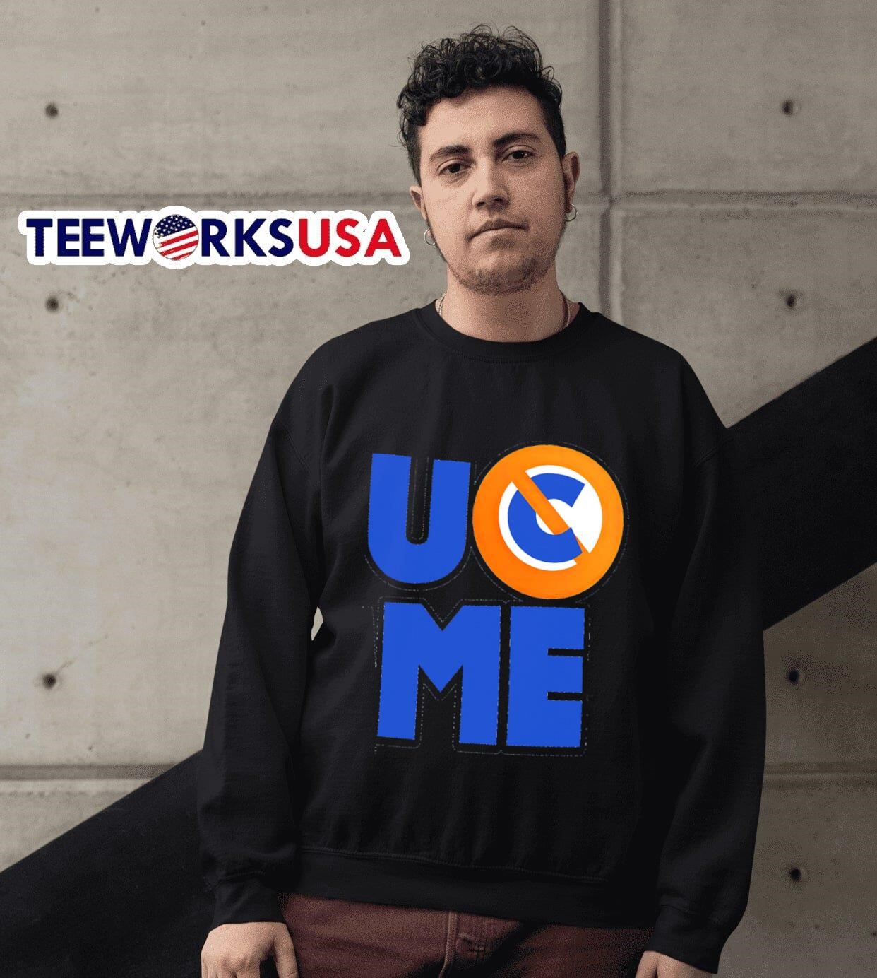 Logo John Cena Uc Me 2024 WWE Men's John Cena UCME Big Logo T Shirt