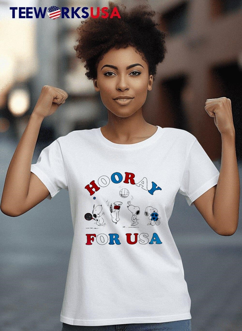 Hooray Snoopy Hip Hip Hooray! It's A Peanuts Kind Of Holiday!