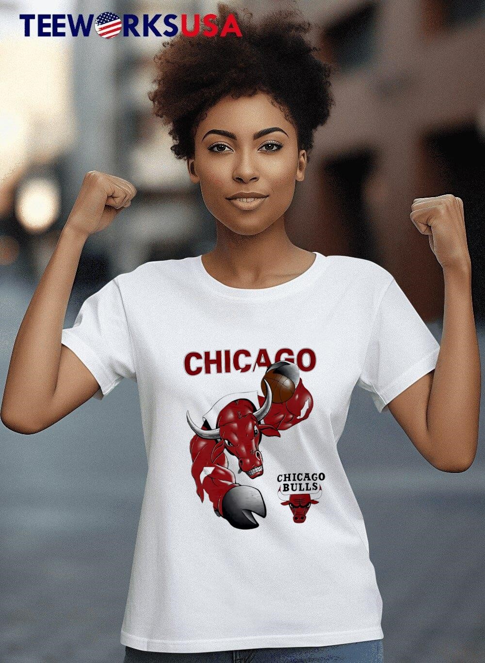 Chicago bulls t shirt vintage store