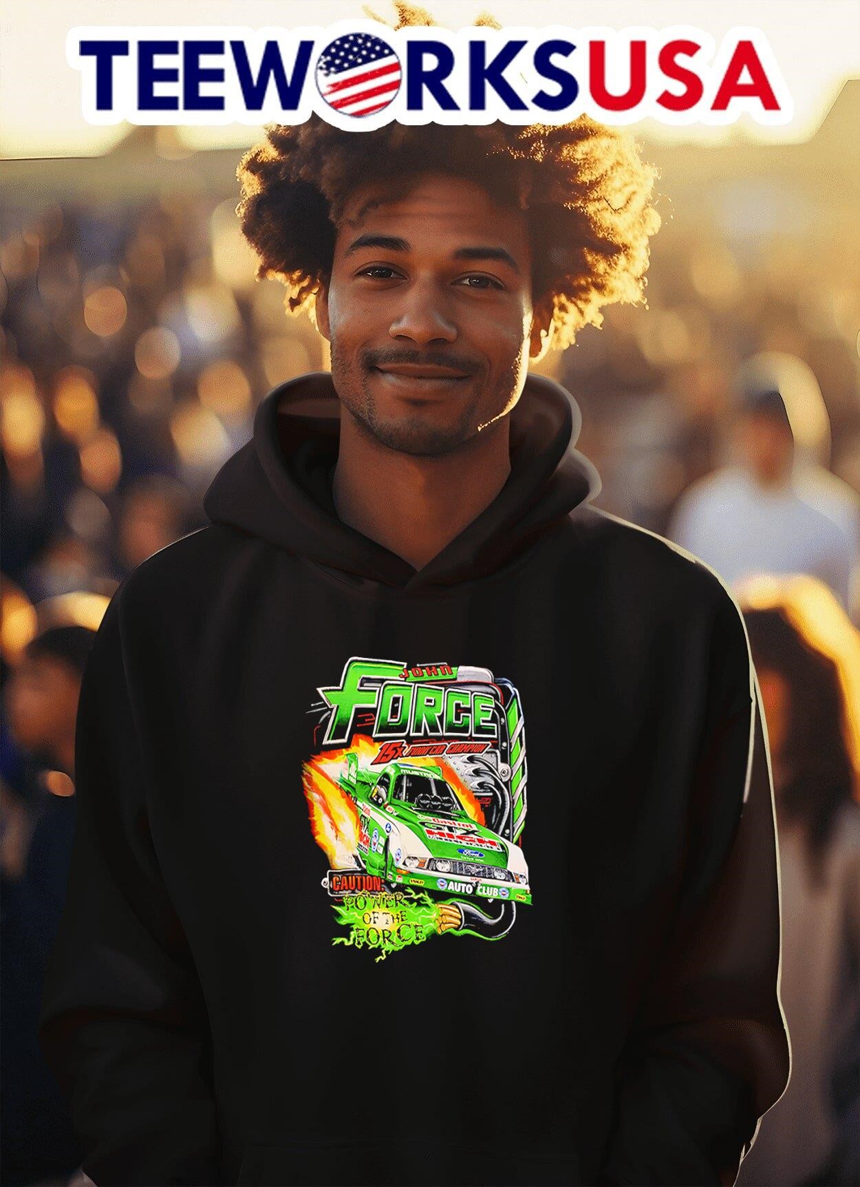 John Force Logo All American John Force Of Power Peak Performance