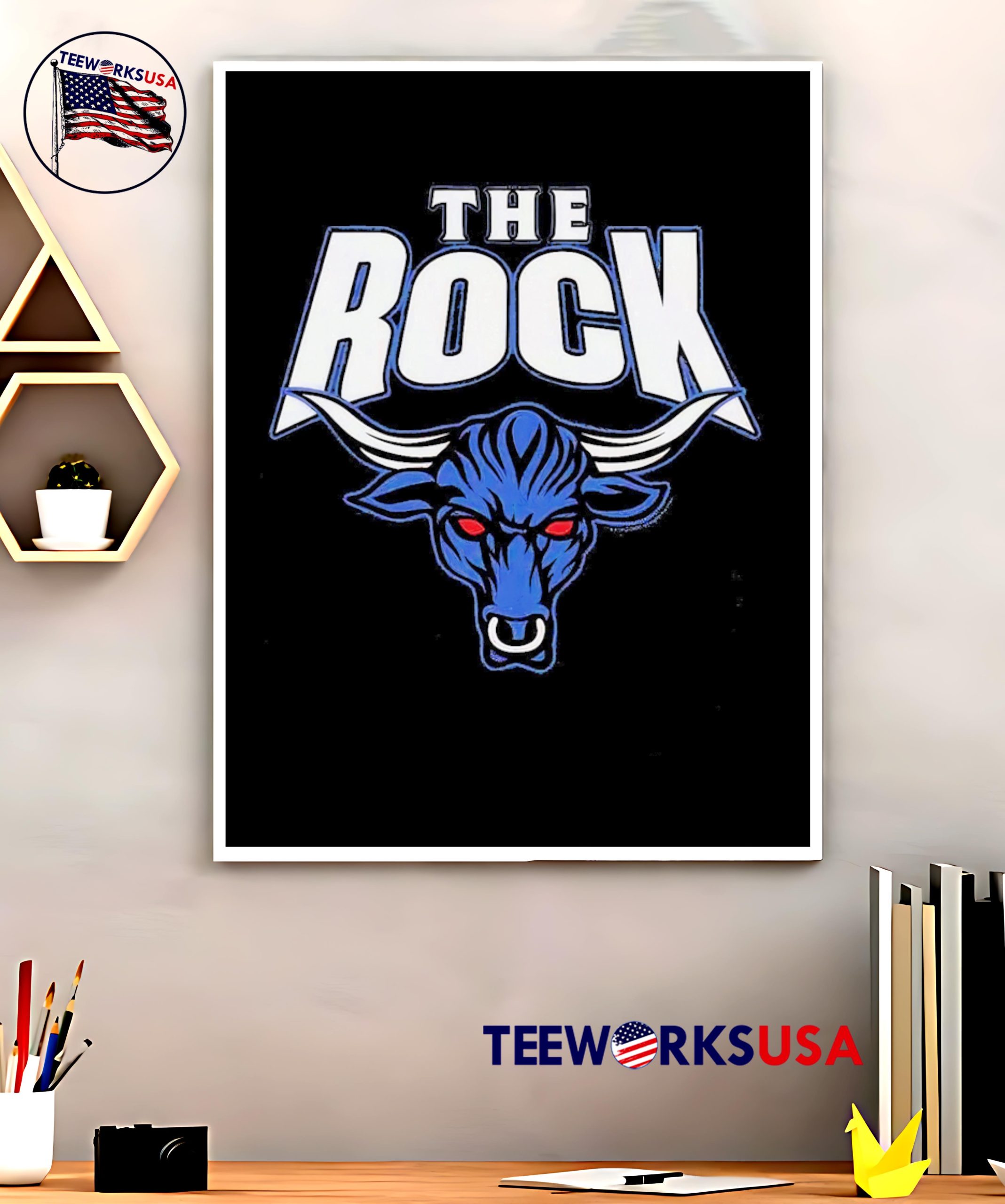 El Logotipo De Wwe Rock