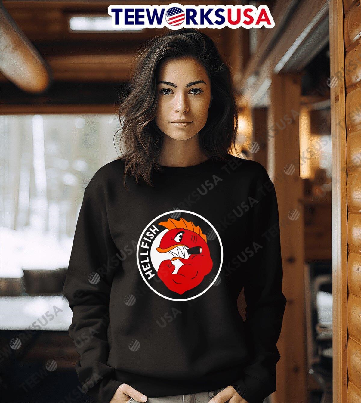 Flying Hellfish Logo The Flying Hellfish Simpsons T Shirt The