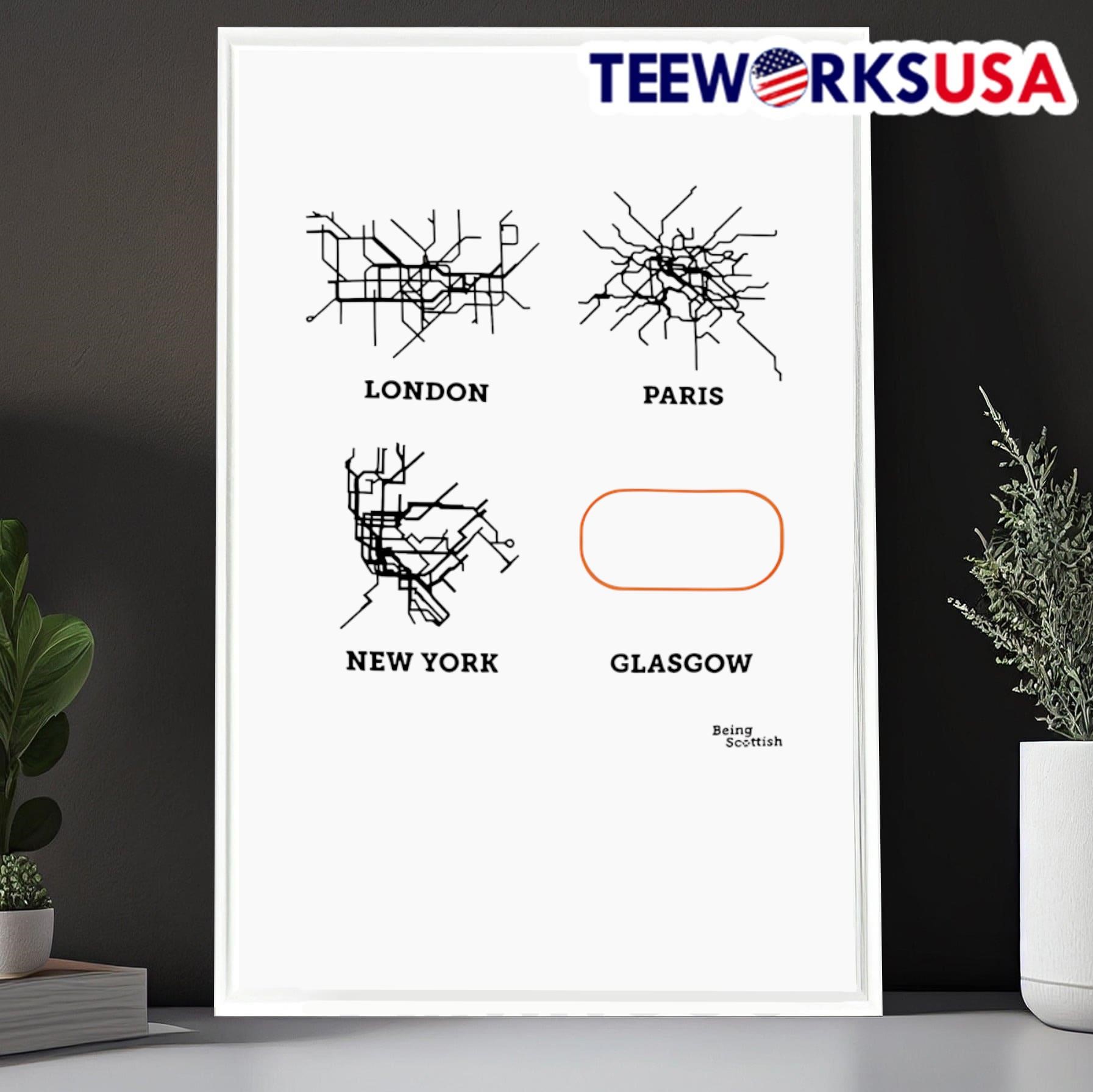 Glasgow Subway Logo Glasgow Subway London Paris New York Glassgow