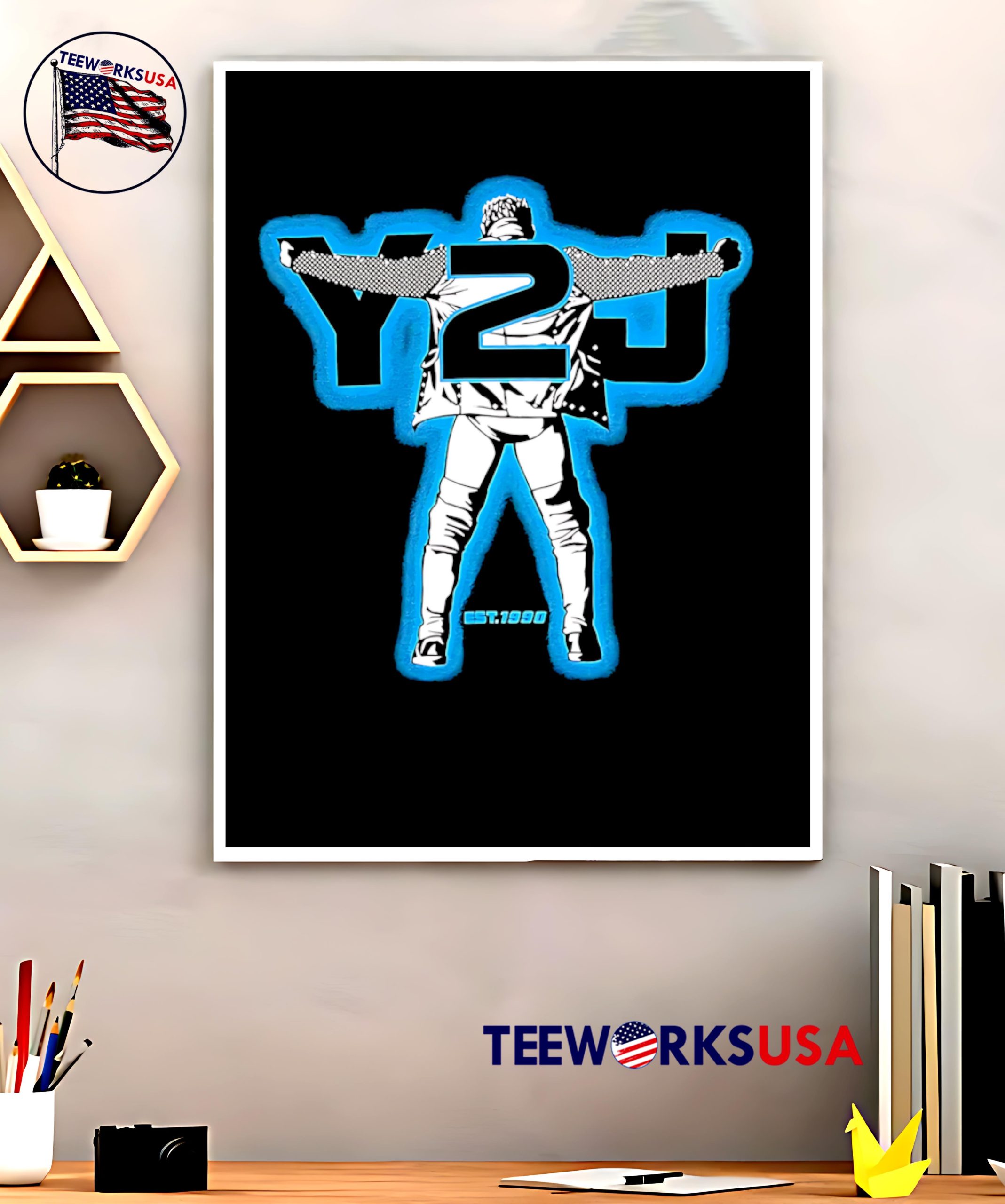 Chris Jericho Y2j Logo 2024 The Official "LIONHEART" Chris Jericho AEW