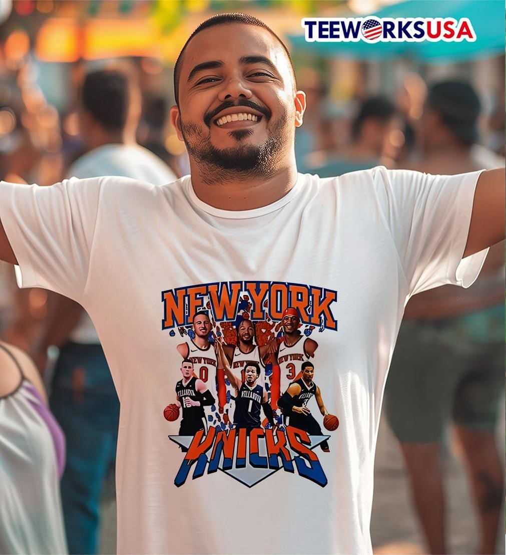 Knicks Team Player NBA NEW YORK KNICKS PRO TEAM MEN'S TEE (WHITE)