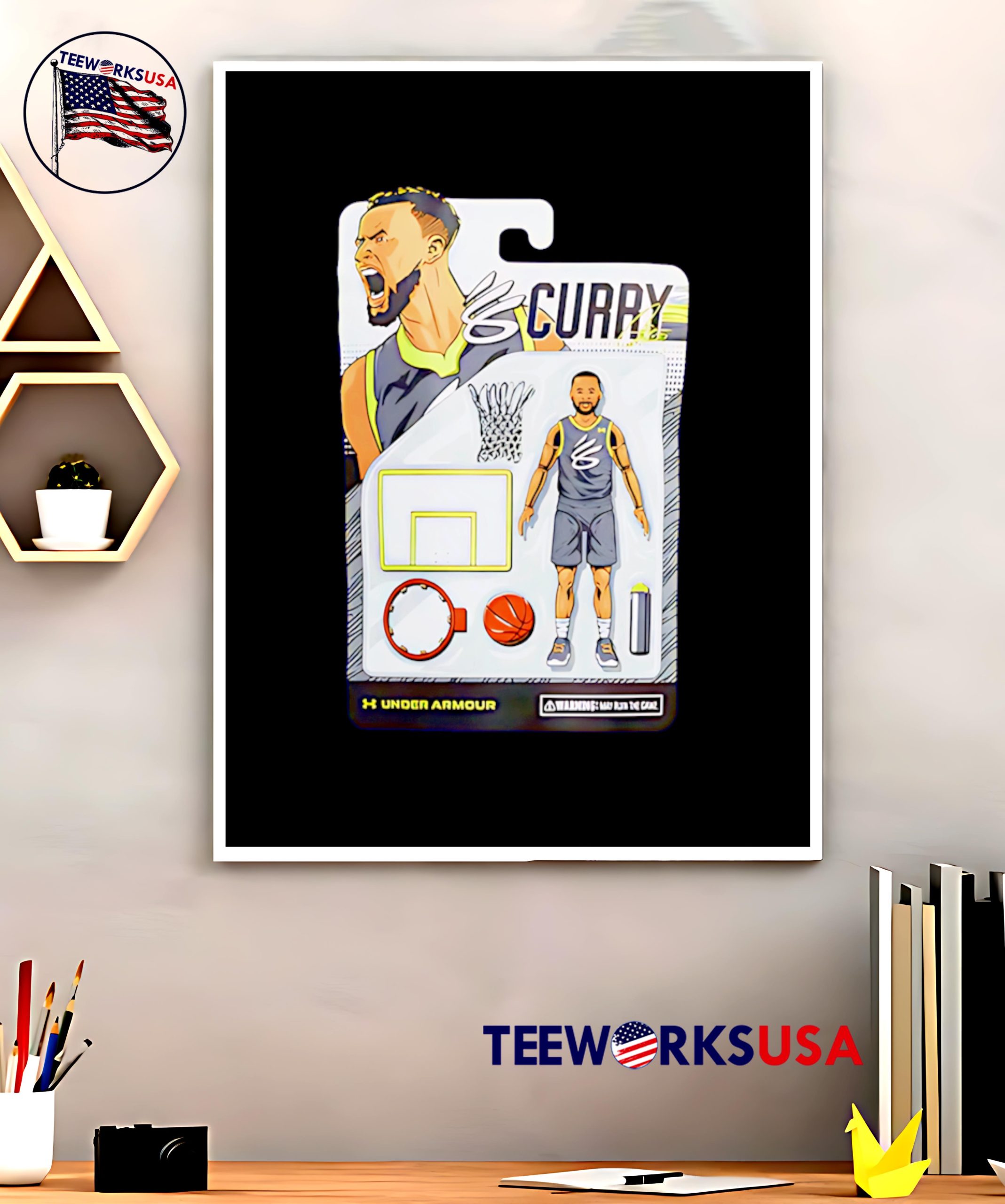 Under Armour Stephen Curry Poster UNDER ARMOUR CURRY 12